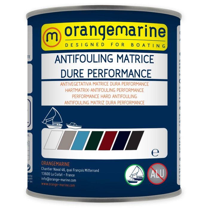Antifouling matrice dure performance 2,5L NAVY ORANGEMARINE - Cdiscount Sport