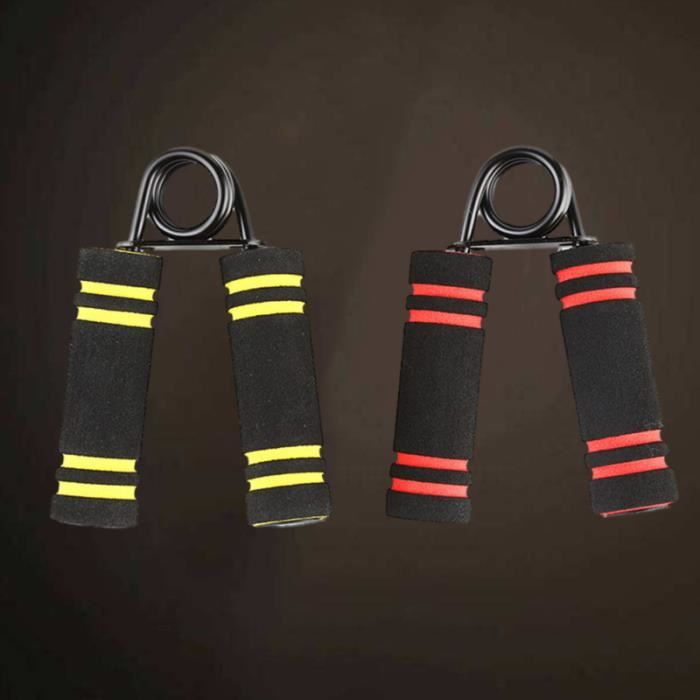 2 PCS Hand Grip Steel Grippers Forearm Wrist Heavy Strength Exercise ...