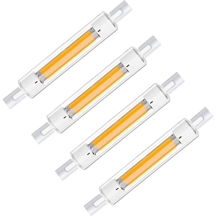 Ampoules R7S Led 118Mm Dimmable, Ampoule Led R7S 30W Équivalent À Lampe ...