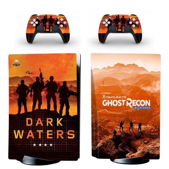 Kit Autocollants pour Console PS5, Ghost Recon Sticker Skin pour ...
