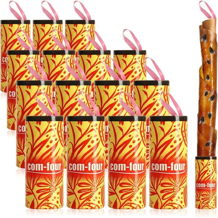 COM-FOUR 16x Attrapes Mouches - Rouleau Attrape Mouche - Tue Mouche ...