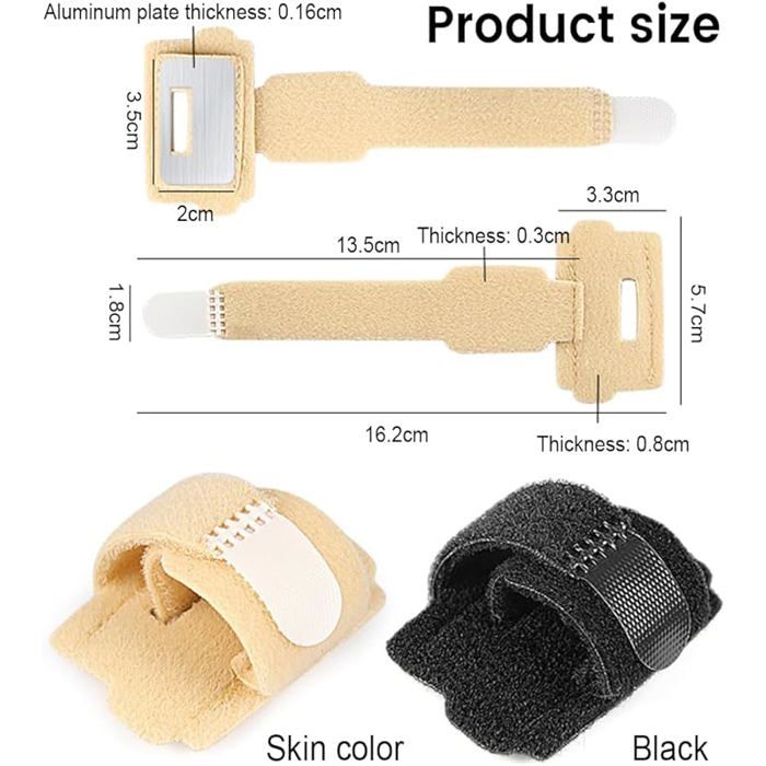 4 Pièces Orthese Orteil En Griffe Redresseur Orteil Orthese Orteil ...