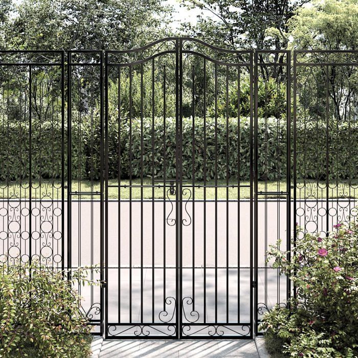 "Rebais 2026" Portail de jardin robust 1PC - ZENCORE - PORTILLON D ...