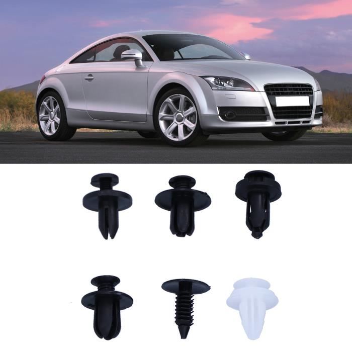 Pwshymi Fixation automatique Clips de fixation automobiles, 100 pièces ...