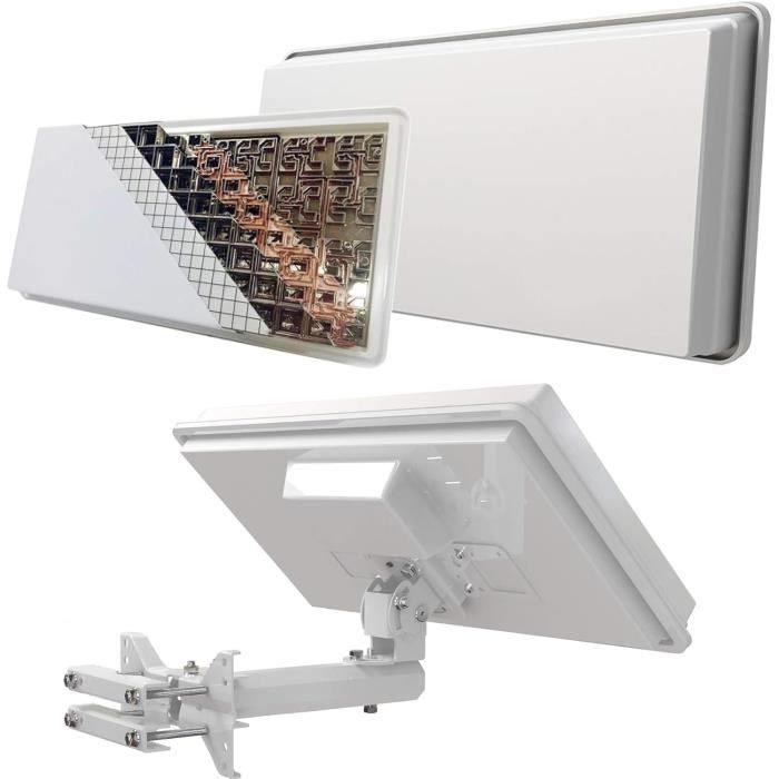 Slimsat SA64 Parabole avec LNB Quad intégrée pour 4 participants ...
