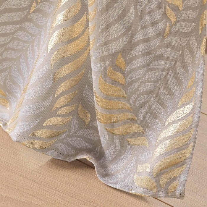 Lot de 2 rideaux occultants Lyra 140 x 260 cm à œillets - Taupe ...