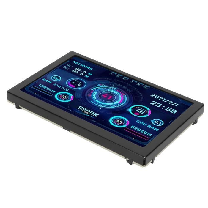 Mini écran USB IPS - ZJCHAO - 5 Pouces - Moniteur de Température D ...