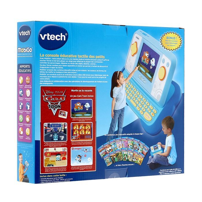 Console Mobigo + Jeu Cars Toon Inclus - Cdiscount Jeux - Jouets