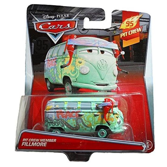 CRAZE Disney Pixar World of Cars - Pit Crew Membre Fillmore Véhicule ...