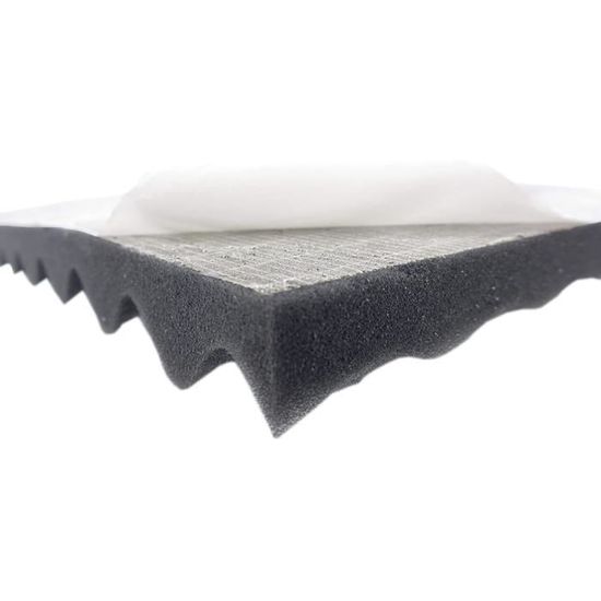Mousse Alvéolée Autocollante Pour Isolation Acoustique Efficace 100 X ...