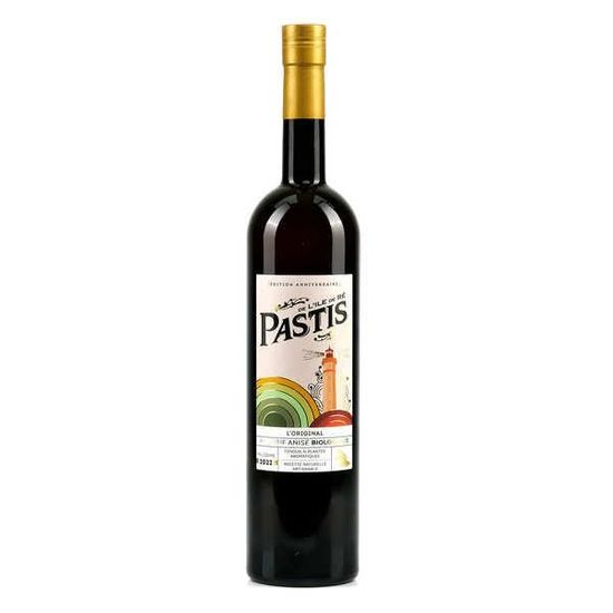 Pastis de l'île de Ré® millésimé bio 45% - 2022 - Bouteille de 70cl ...