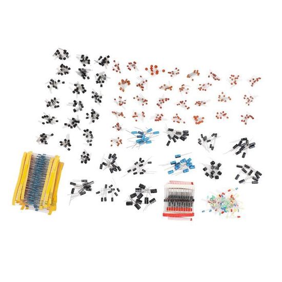 Cikonielf Assortiment de composants électroniques 1400 Pièces Kit de ...