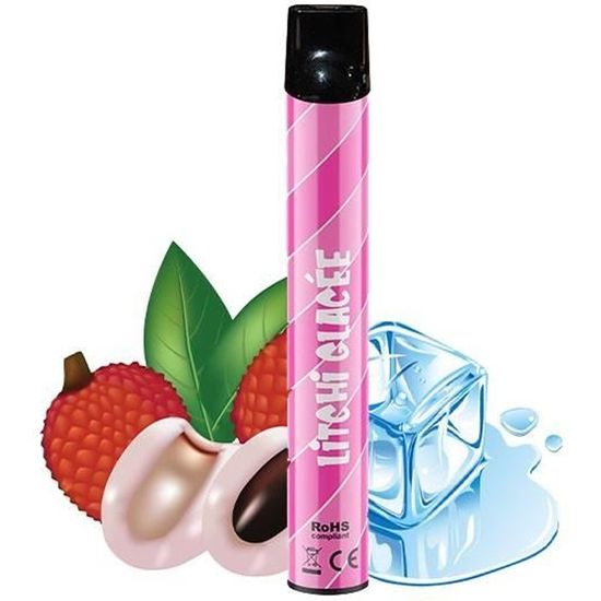 Wpuff Litchi Glace - 600 puffs - Sans Tabac - Sans Nicotine - Cdiscount ...