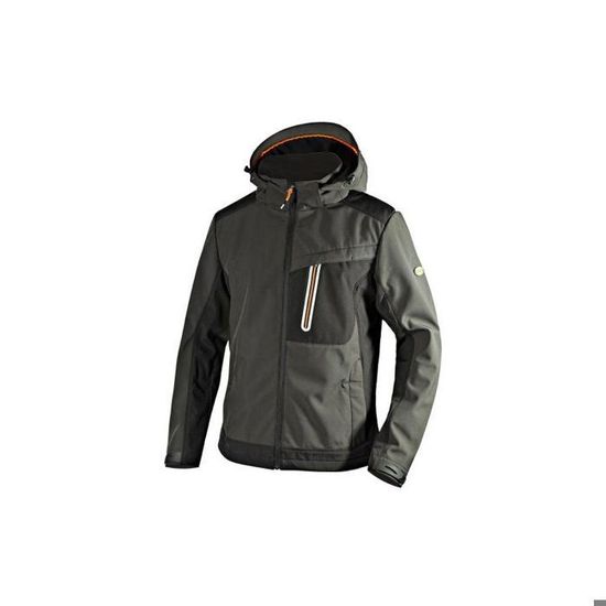VESTE SOFTSHELL TECH CARBON ASPHALT - Diadora - Cdiscount Sport