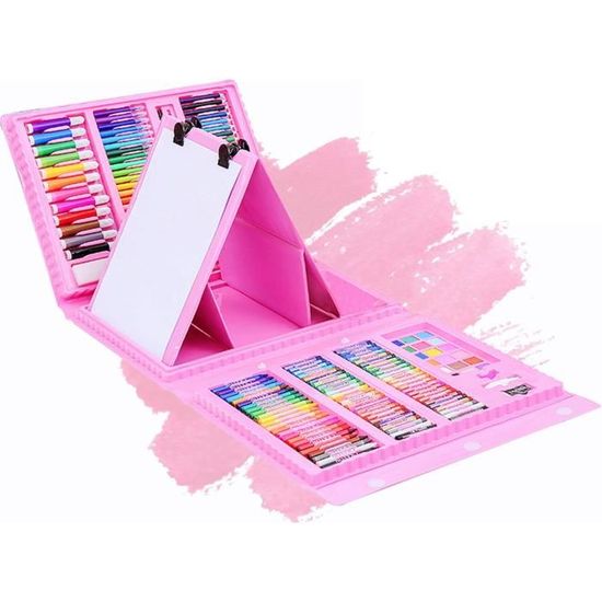 Kit De Dessin 176 Pièces Malette Dessin Inclus Aquarelle Peinture ...