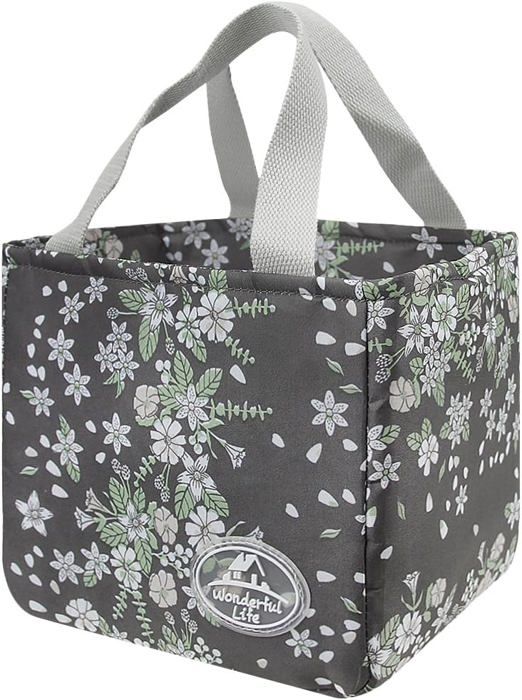 Sac Repas Portable Mini Sac à Déjeuner Sac Isotherme pour Bébé Travail Ecole Boulot Pique-Nique ...