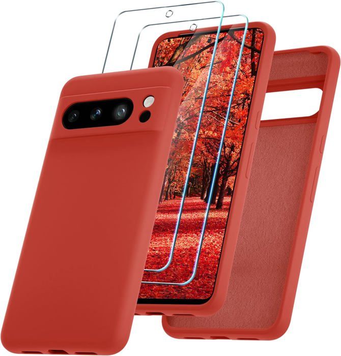Pour Coque Google Pixel 8 Pro et 2 Verre Trempé Protection Écran ...