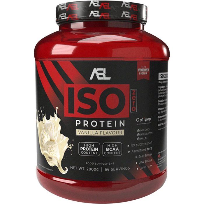 All sports lab Iso Zero Protéine Vanille 2 kg - Cdiscount Sport