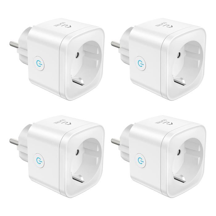 Prise Connectée WiFi(Type F)Prise Intelligente EIGHTREE,Compatible avec ...