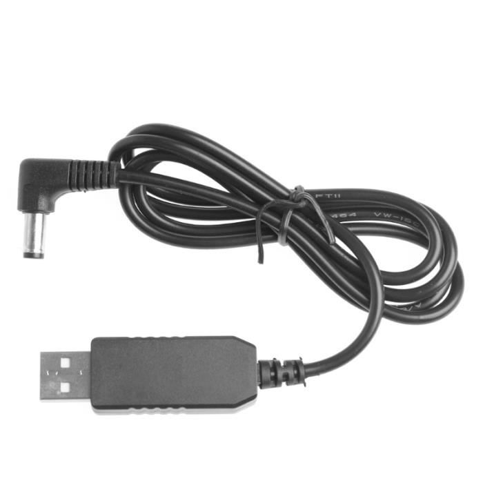 Câble Adaptateur Usb 5v Dc Vers 12-24v 2.1x5.5mm, Adaptateur Mâle À ...