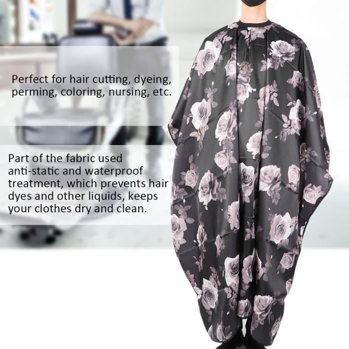 GOO Cape de coiffure Sa adulte coupe de cheveux coiffure coloration ...