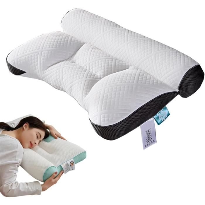 Oreiller Orthopédique Confortable En Duvet D'Oie Pour Le Sommeil ...
