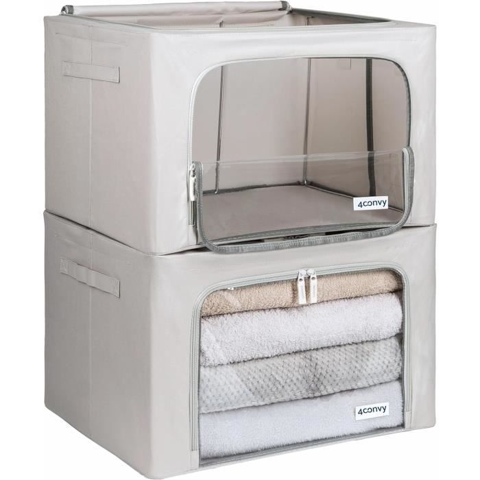 Sac de Rangement Vêtements avec Fermeture Éclair - Housse de Rangement ...