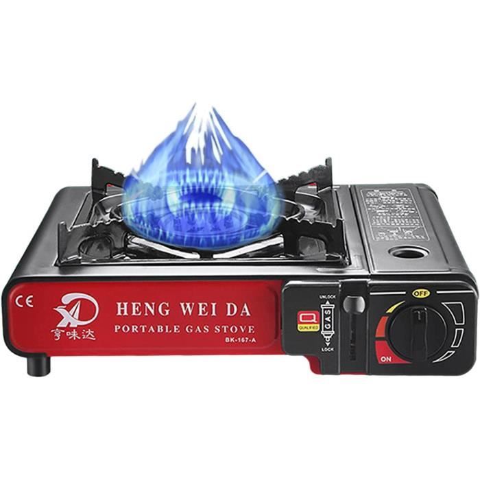 Four à Cassette Double Réchaud De Camp Simple Avec Flamme Réglable À 3 ...