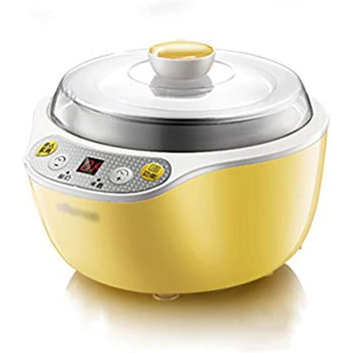 Yaourtière avec Pots, Yaourtière Professionnelle, 4 Pots, 1 Doublure En ...