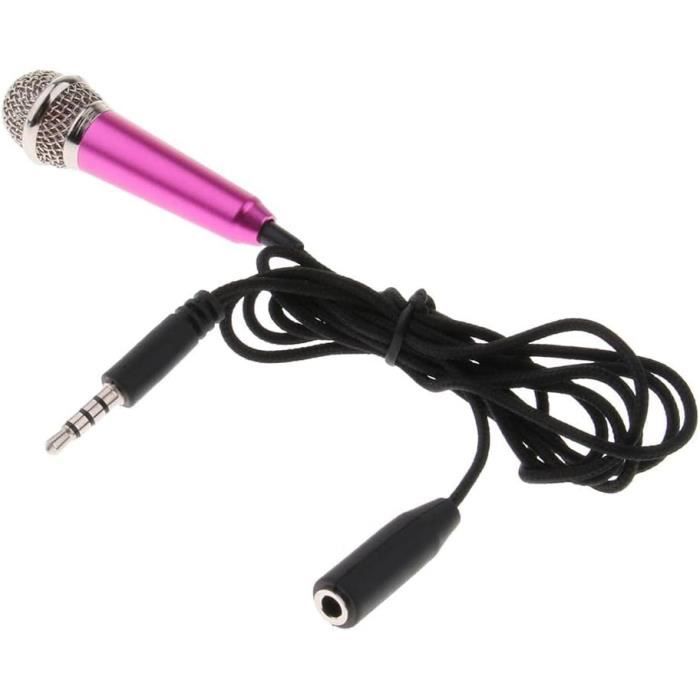 Micropho Micro À Main Pour Bavardant Karaoké Rouge - i2872 - Cdiscount ...