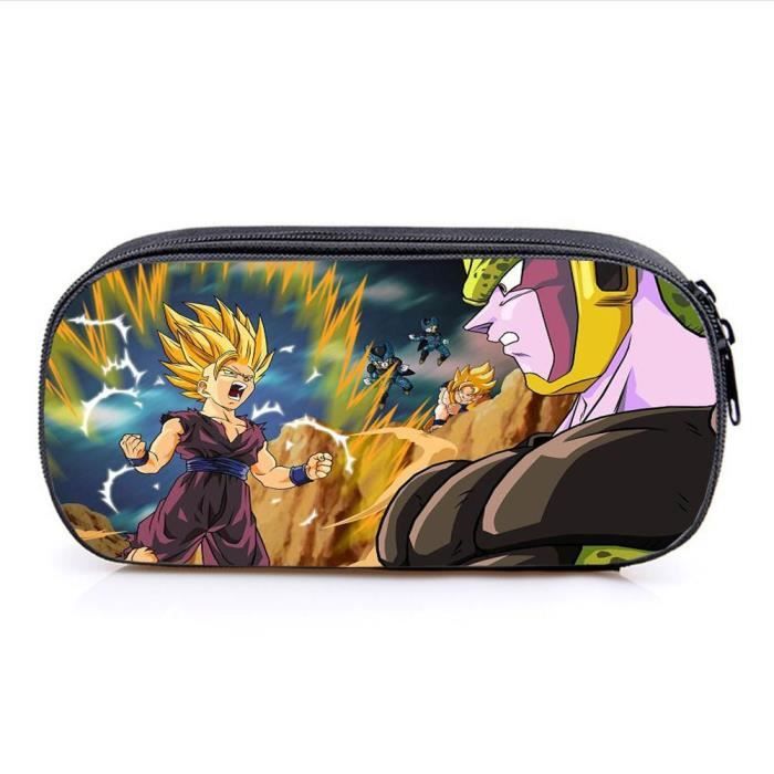 Anime Dragon Ball Trousse à Crayons Grande Capacité Goku Sac à Crayons ...
