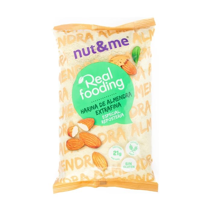 NUT&ME - Farine d'amande extra fine (pâtisserie spéciale) 100 g de poudre - Cdiscount Au quotidien