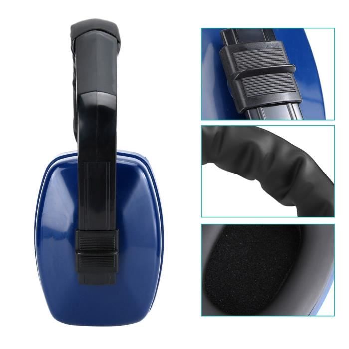 Cikonielf cache-oreilles anti-bruit Protège-oreilles de travail Protège-oreilles Construction ...