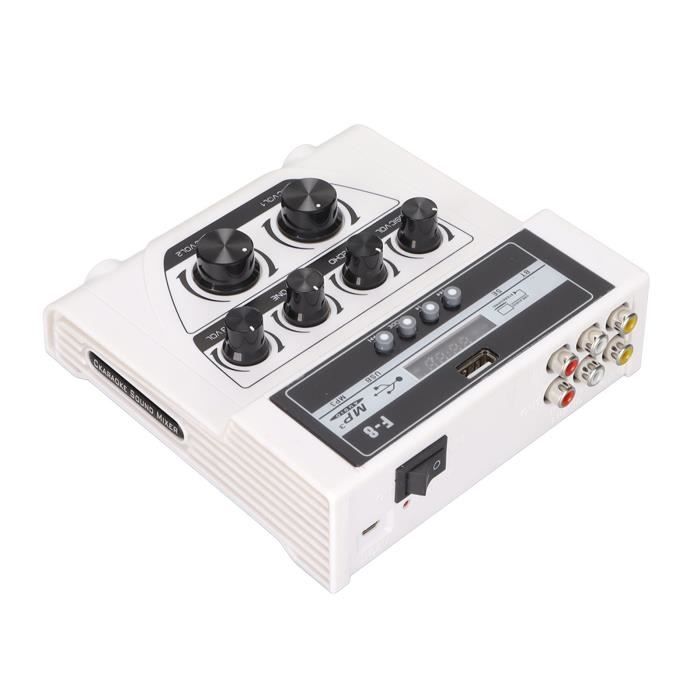 Mini Mélangeur De Son Mini Table De Mixage Audio, Table De Mixage Audio ...