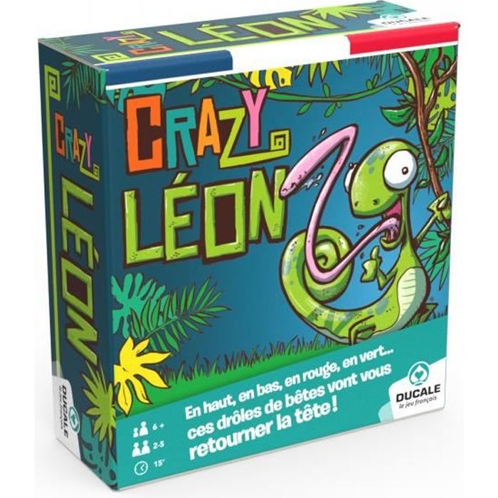 DUCALE - Le Jeu Français : "CRAZY LÉON" - jeu familiale de 54 cartes ...