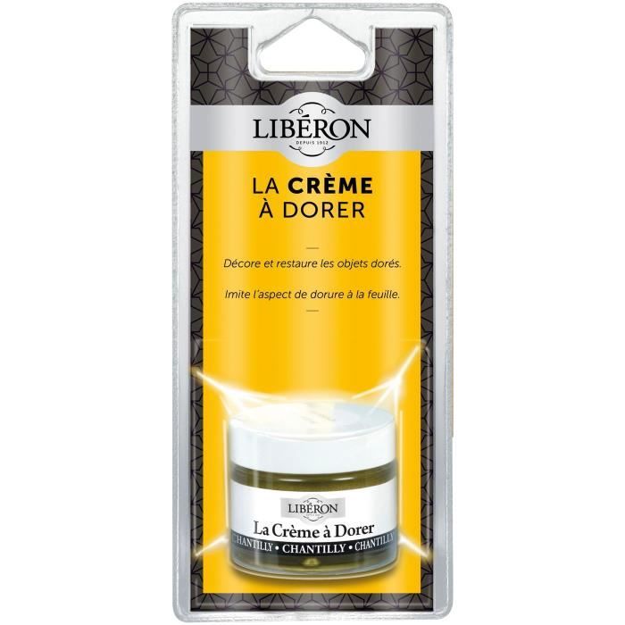 Crème à dorer - LIBERON - Chantilly - Brillant - 30 ml - Bicouche ...