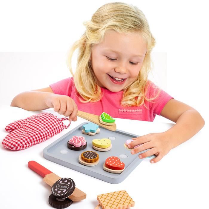 Jeu de biscuits en bois - MOLTO - Cookies Set - Mixte - Enfant - A ...