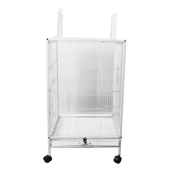 Mxzzand cage à oiseaux en métal Cage à oiseaux antirouille en métal ...