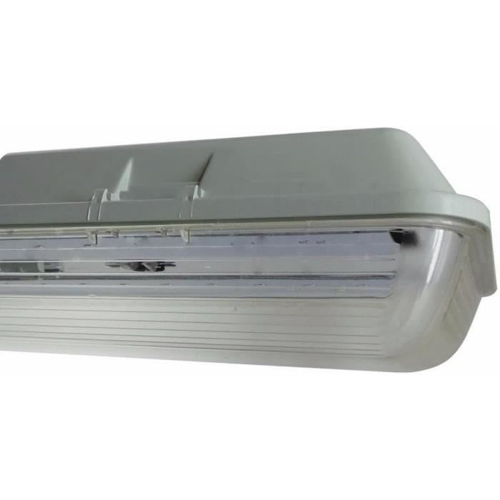 Réglette LED étanche Double pour Tubes LED T8 150cm IP65 (boitier[S401 ... Réglette LED étanche Double pour Tubes LED T8 150cm IP65 (boitier[S401 ...