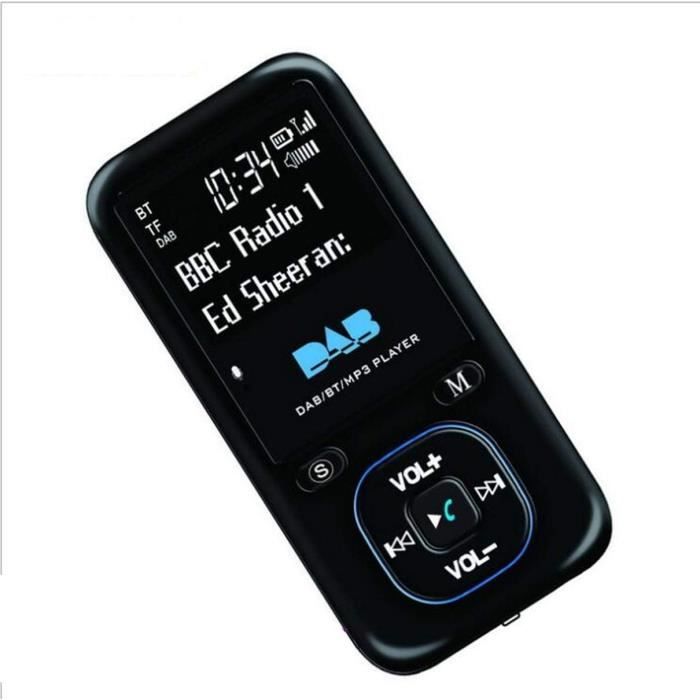 Dab-Dab + Radio Numérique Et Fm, Lecteur Mp3 Numérique De Poche, Radio ...