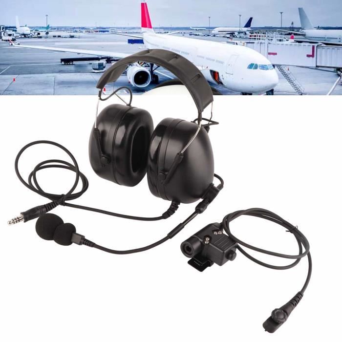 Casque d'écoute robuste Casque Radio, Casque Antibruit Robuste avec U94 ...