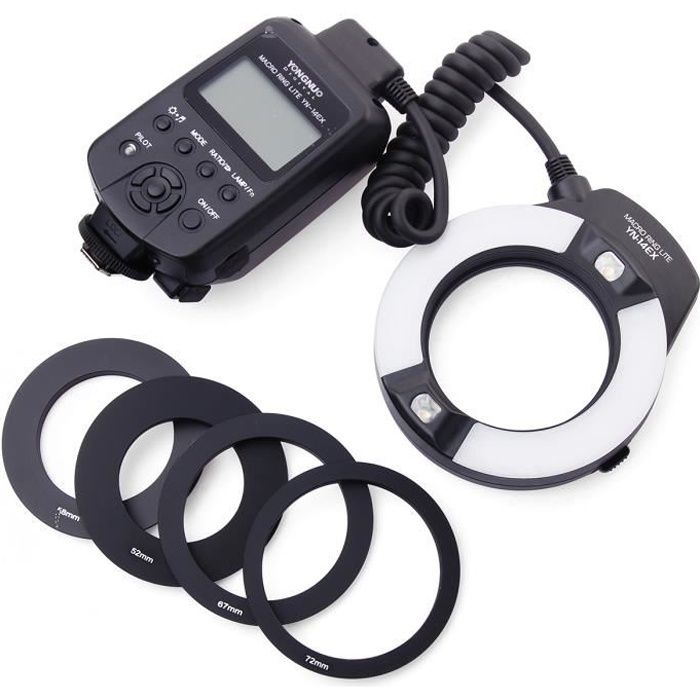 YN-14EX Macro Ring Flash TTL Light pour Canon DSLR - Cdiscount Appareil ...