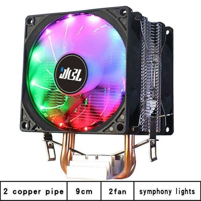 NS07976-Système de refroidissement de ventilateur de Pc. 2 tubes en ...
