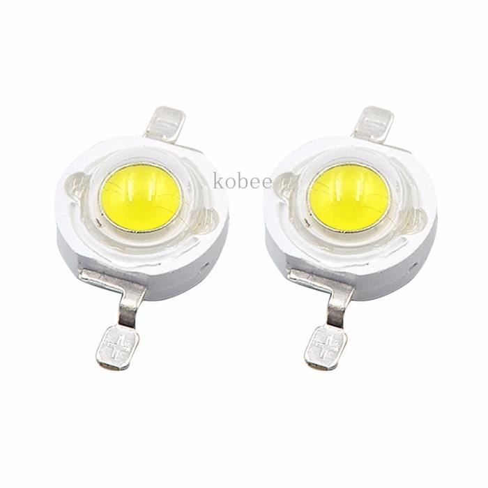 AMPOULE LED,Red 620-625NM-3W 100pcs 3.6-3.9V--Ampoule LED CREE à Diode ...