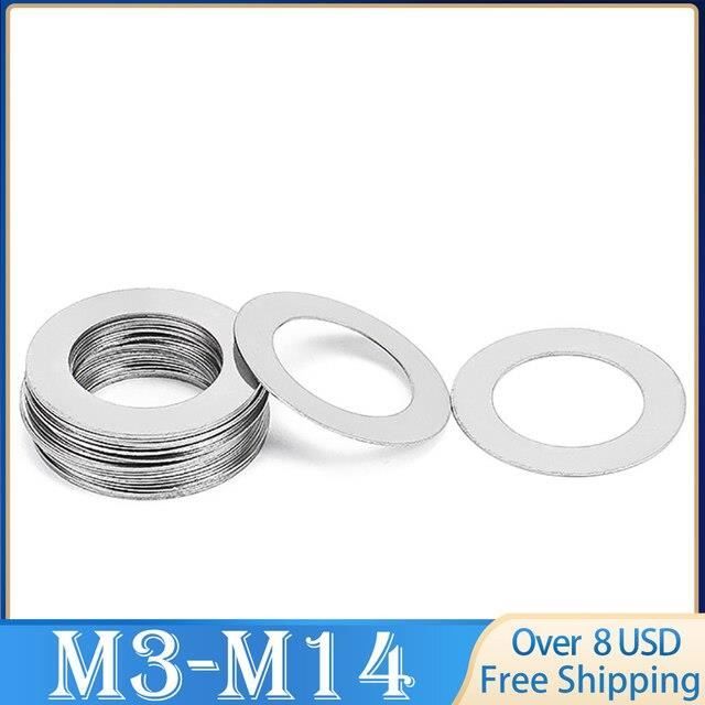 RONDELLE,M3x5-Thickness 0.1mm--Rondelle plate Super Ultra mince en acier inoxydable, M3 M4 M5 M6 ...