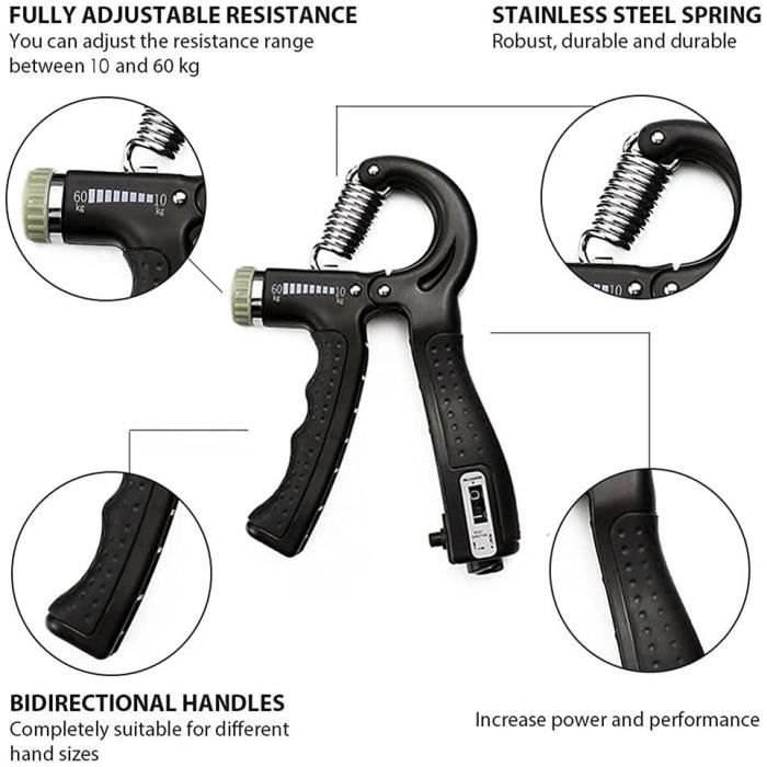 Musculation Homme Hand Grip, Musculation Main, Musculation Avant Bras ...