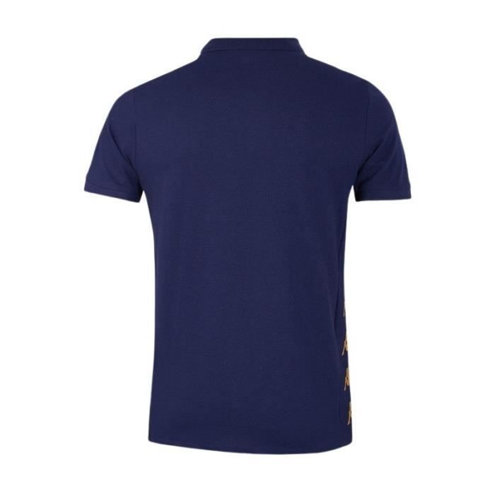 Polo Kappa Gastio - blue marine - S - Cdiscount Sport
