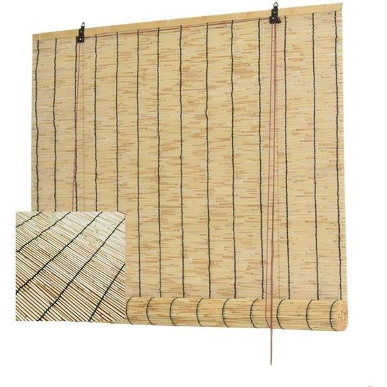 Stores en Bambou de Roseau,Stores à Rouleau Rétro en Bambou,Stores ...