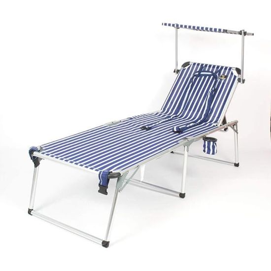 Chaise Longue Lit De Plage Jardin Ou Camping Crevicosta Quality Mark