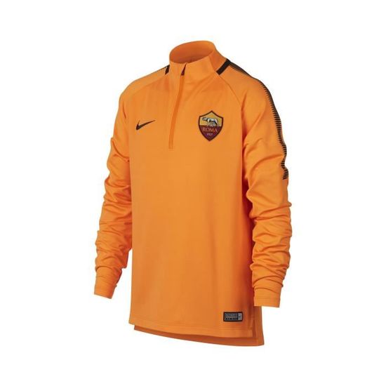 Training Top AS Roma Squad Orange Junior - Cdiscount Sport